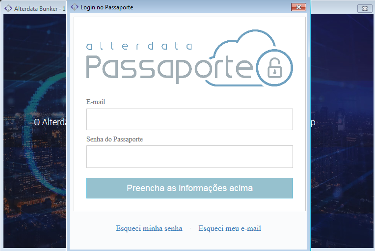 Aplicativo Alterdata Bunker - Alterdata Backup
