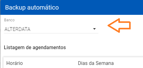 Backup Automático - Alterdata Backup