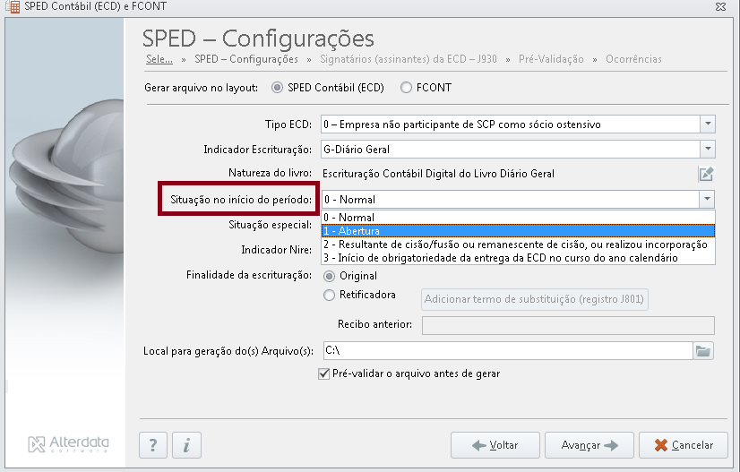 SPED ECD - Como gerar o SPED ECD para empresa que não teve movimento em ... SPED ECD - Como gerar o SPED ECD para empresa que não teve movimento em ...