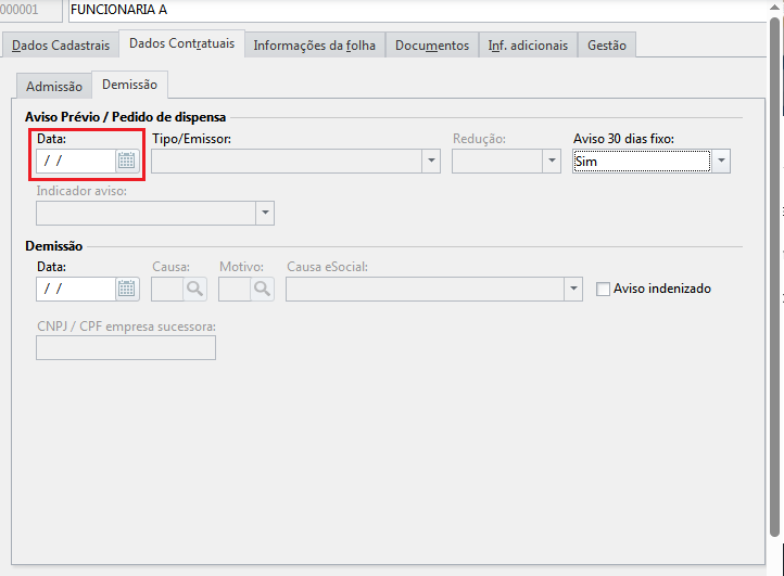 eSocial - Erro no evento S-2500 - 584 - A data projetada para o término ...