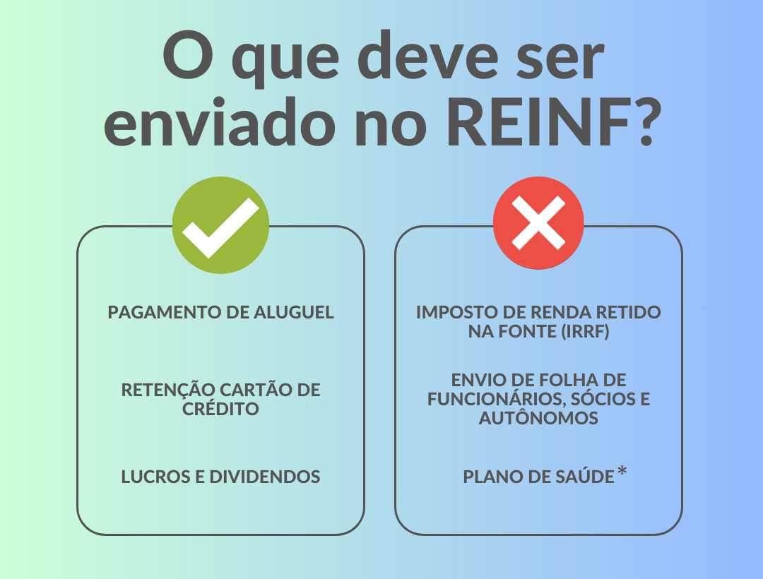 REINF - Onde enviar as informações, no REINF ou no eSocial? - Fiscal ...