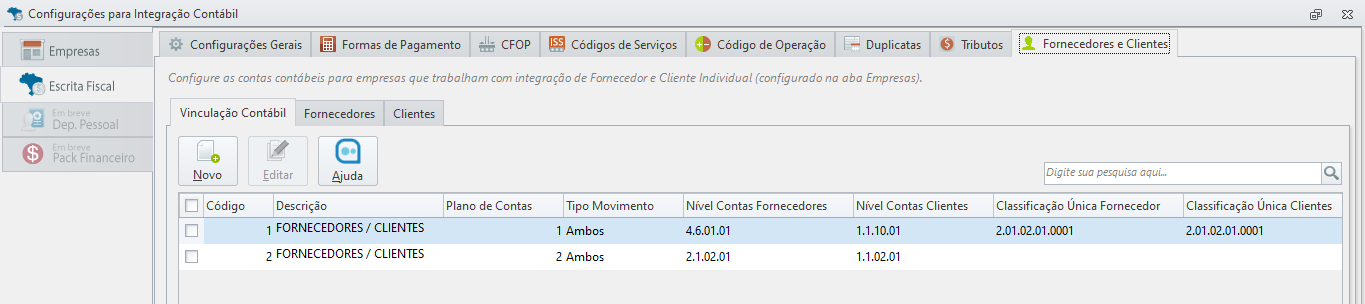 Integração Fiscal x Contábil - Central Integração: Como configurar ...
