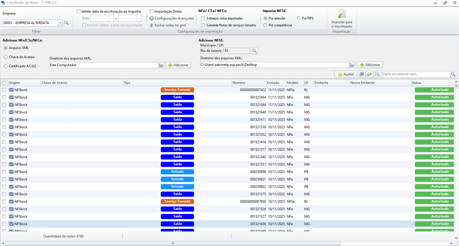 NOTA FISCAL - Fatura de Serviços de comunicação eletrônica - Modelo 62 ...