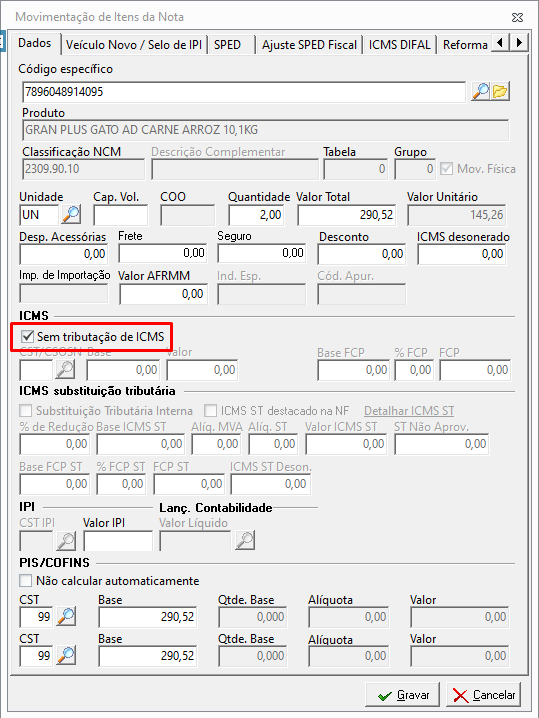 NOTA FISCAL - Fatura de Serviços de comunicação eletrônica - Modelo 62 ...
