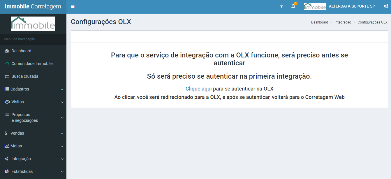 Como integrar os imóveis com o portal OLX - Immobile Web - Base de ...