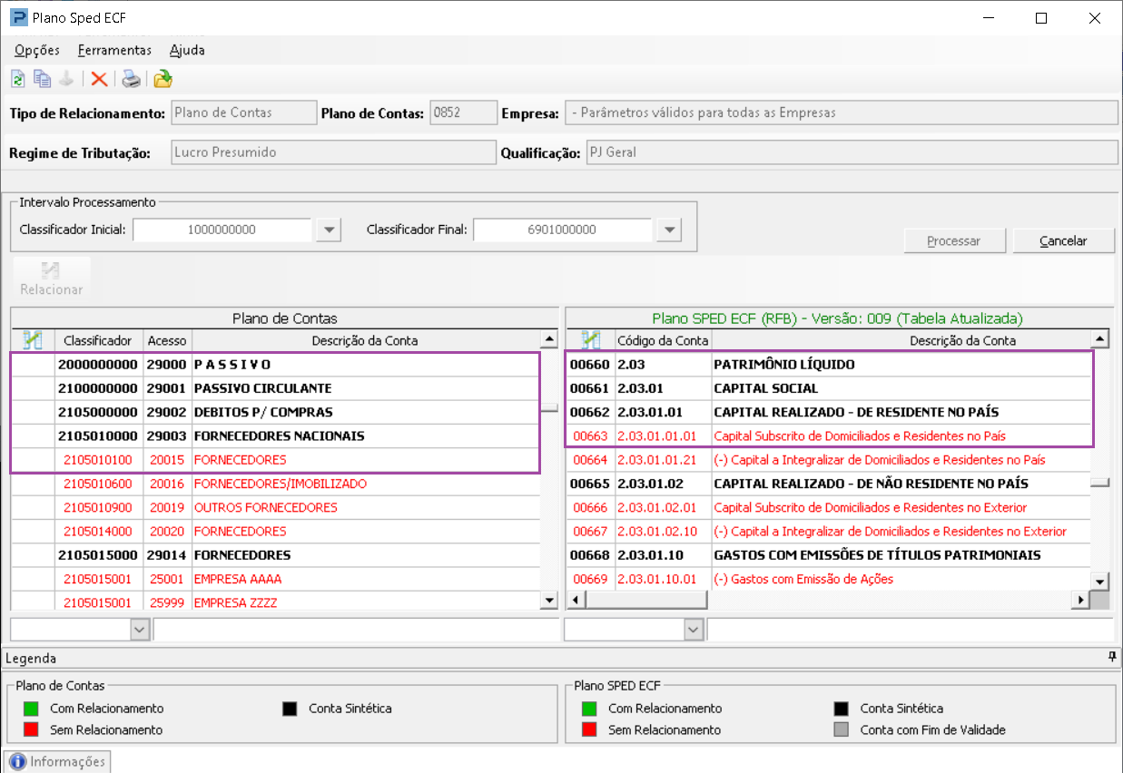 C141 - SPED ECD - Como corrigir a mensagem conta do nível superior deve ...