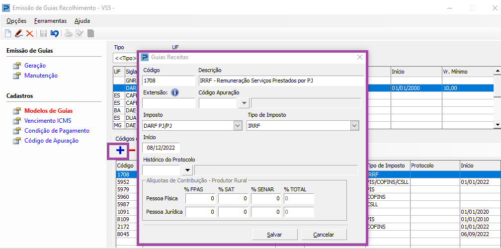 F79 - Demais Assuntos - Emissão da Guia de DARF PJPJ - Base de ...