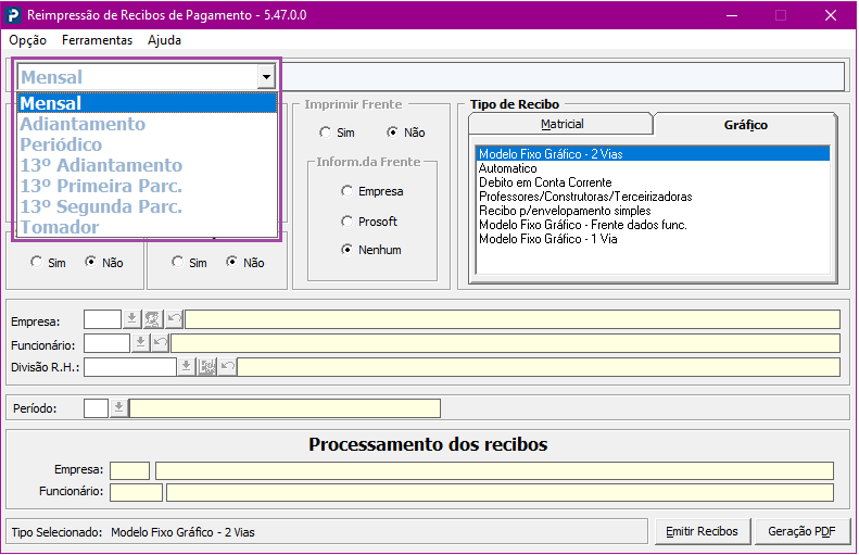 FP628-Reimpressão de recibo em PDF - Base de Conhecimento - Social
