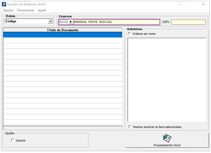 FP380 - Relatórios - Como proceder quando o documento word aparece ...