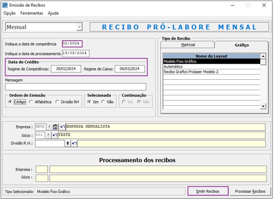 FP3145 - Controle de Sócios – Como conferir o valor de IRRF no Recibo ...